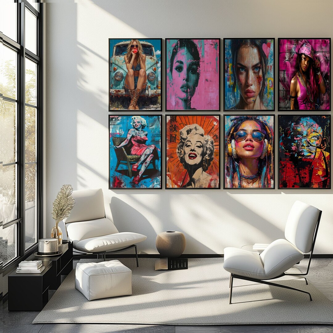 Graffiti Poster Digital Download, Urban Graffiti Wall Art Print ...