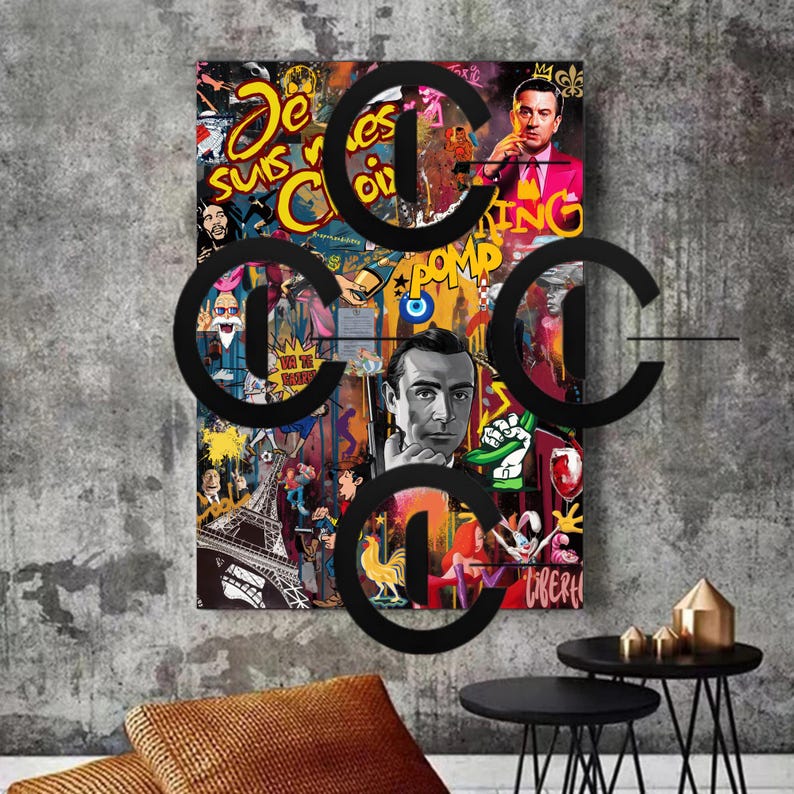 Custom Graduation Graffiti Collage Poster, Personalized Urban Art ...