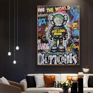 KAWS Set of 3 Posters, KAWS Figure Printables, Minimalist Hypebeast ...
