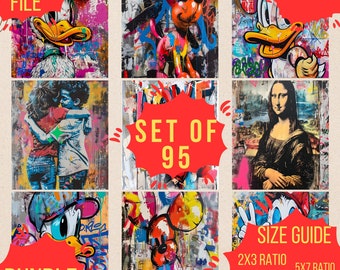 Mega Graffiti Art Bundle,entire Print Shop Collection With Graffiti ...