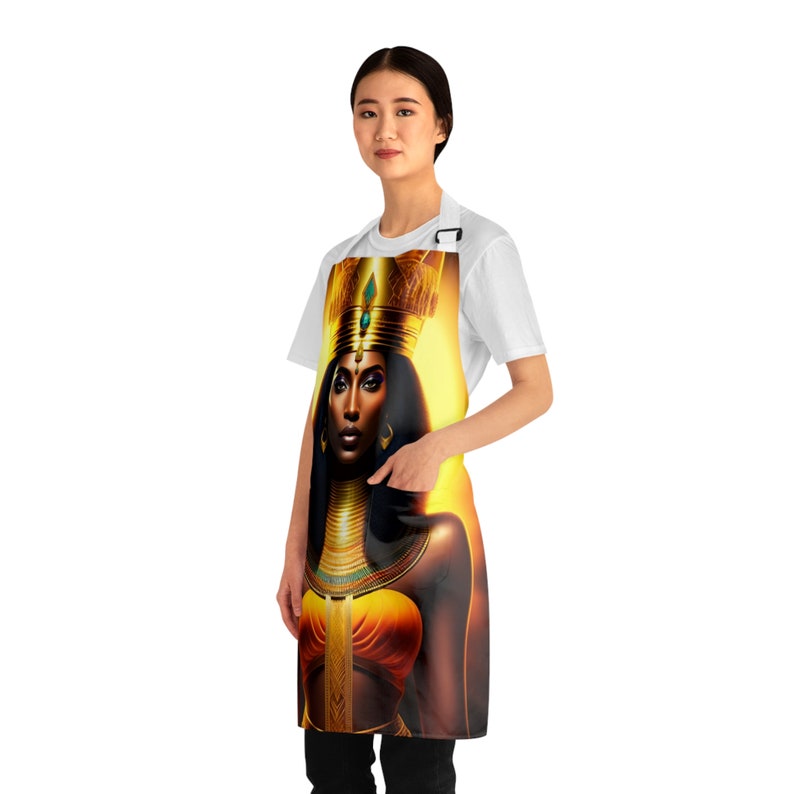 Apron With Egyptian Goddess Isis Painting 27 Cooking Apron - Etsy