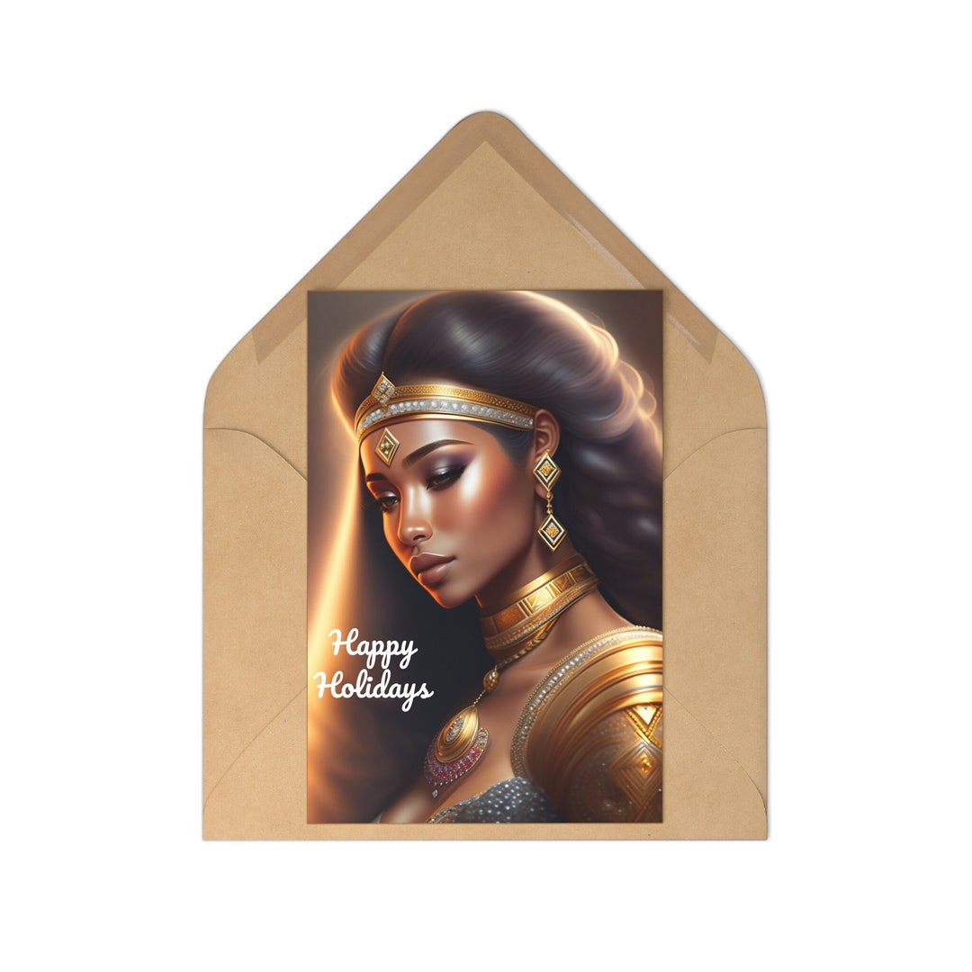 Holiday Postcards (7 Pieces) With Queen Cleopatra Painting 36, Xmas ...