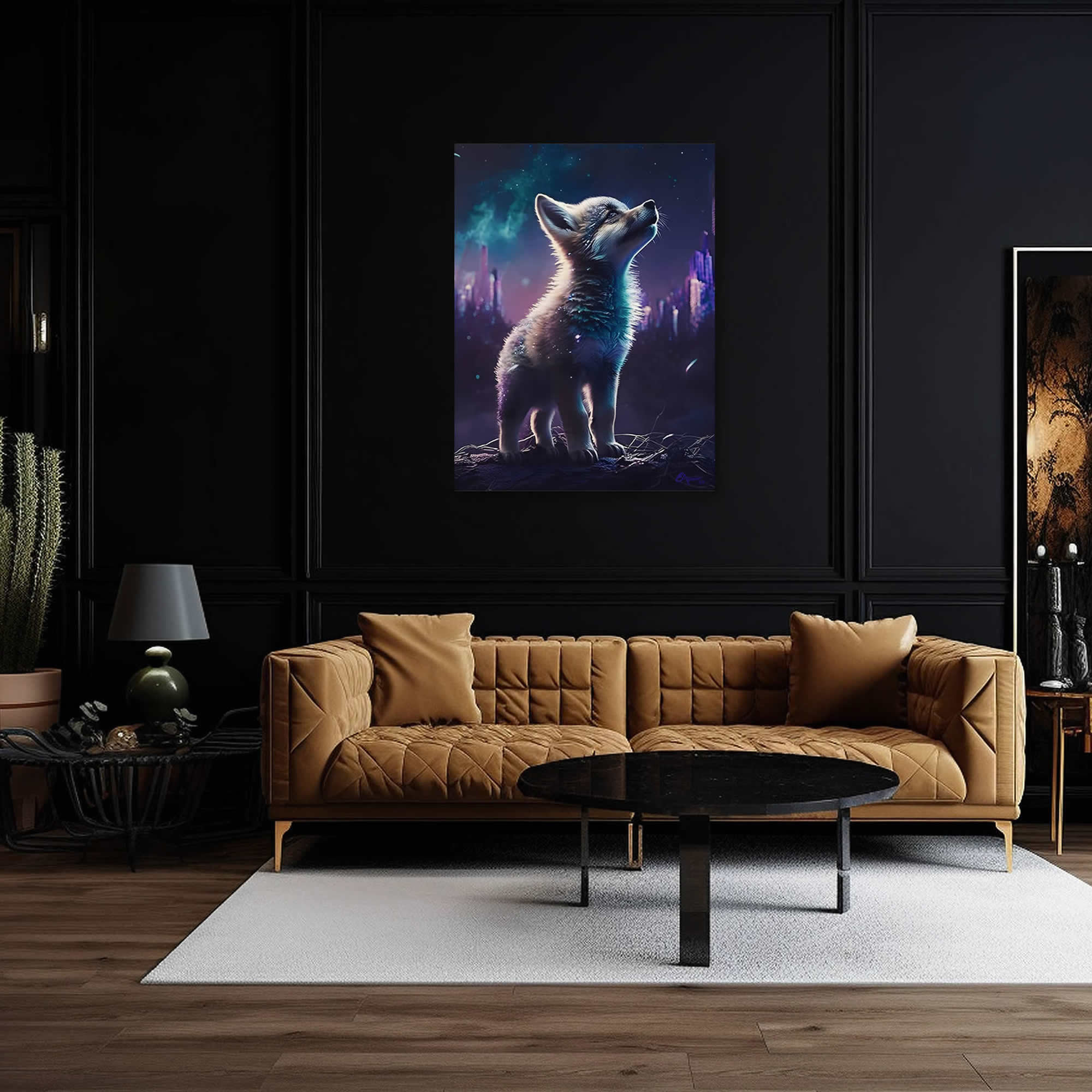 Lone Wolf Cub Digital Download, Instant Wall Art, Home Decor, Cute ...