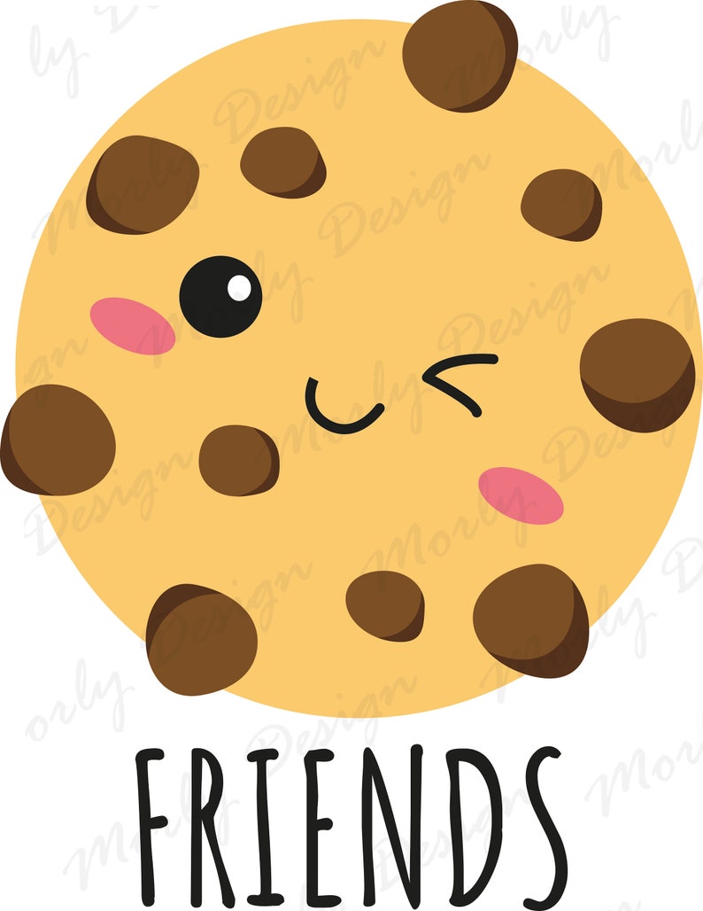 Best Friends Cookie & Milk Svg-jpg-png-eps Digital Files- for Digital ...
