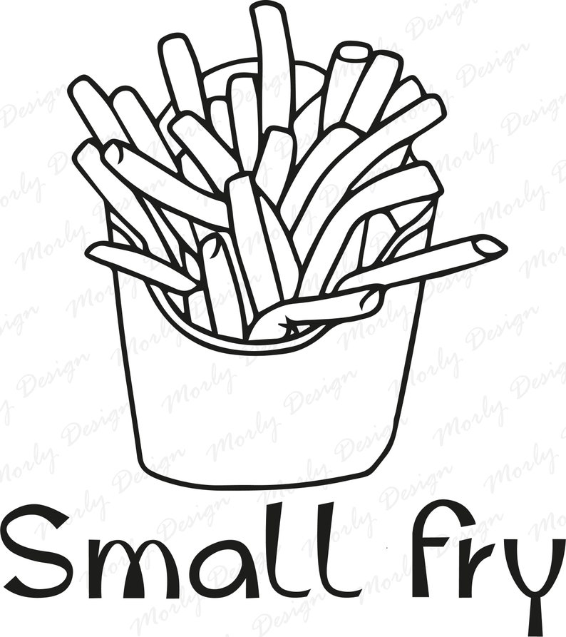 Big Mac Small Fry Svg-png-eps Digital Files-set for Digital Laser ...