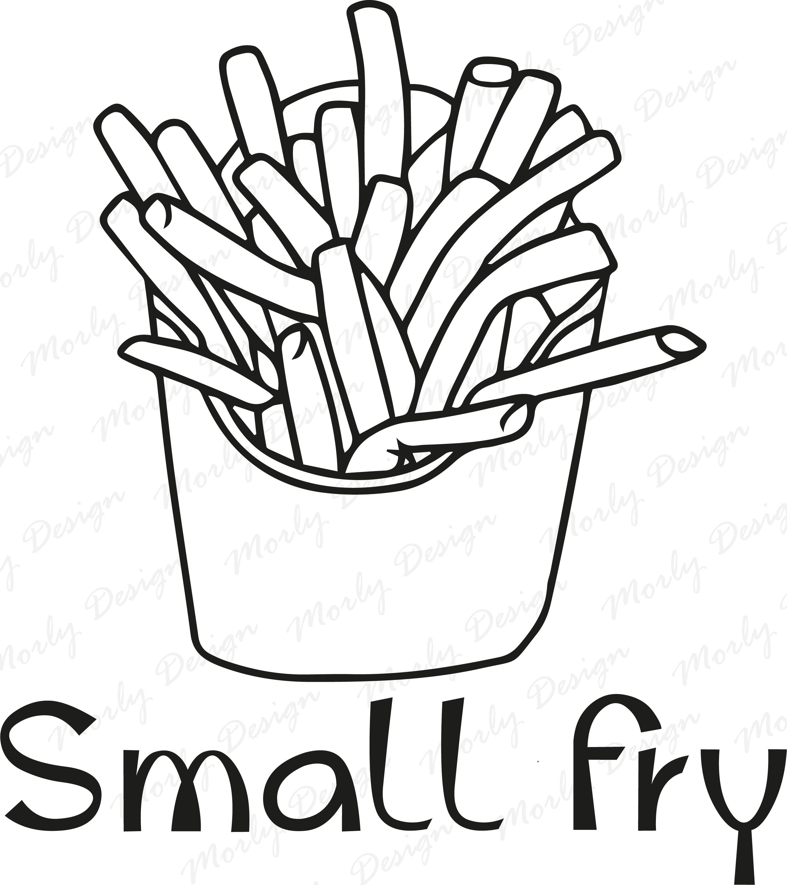 Big Mac Small Fry Svg-png-eps Digital Files-set for Digital Laser ...