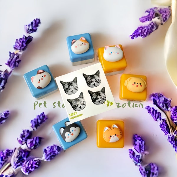 Cat Stamp - Etsy