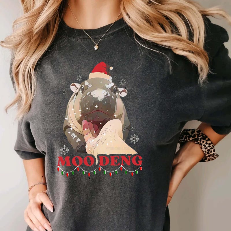 Moo Deng Shirt - Etsy