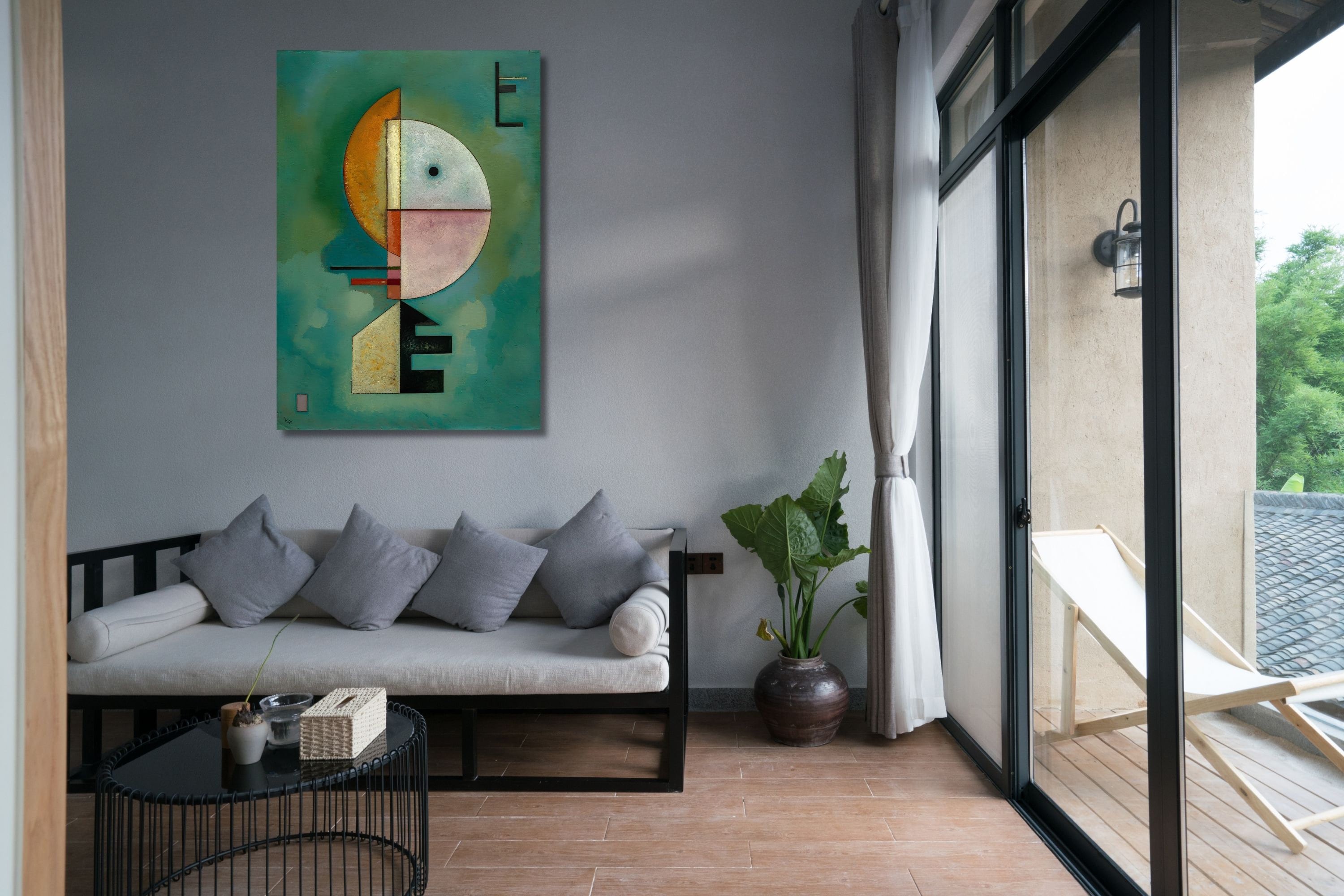 Wassily Kandinsky Composition Wall Art Print,kandinsky Reproduction,canvas Wall Print, Office ...