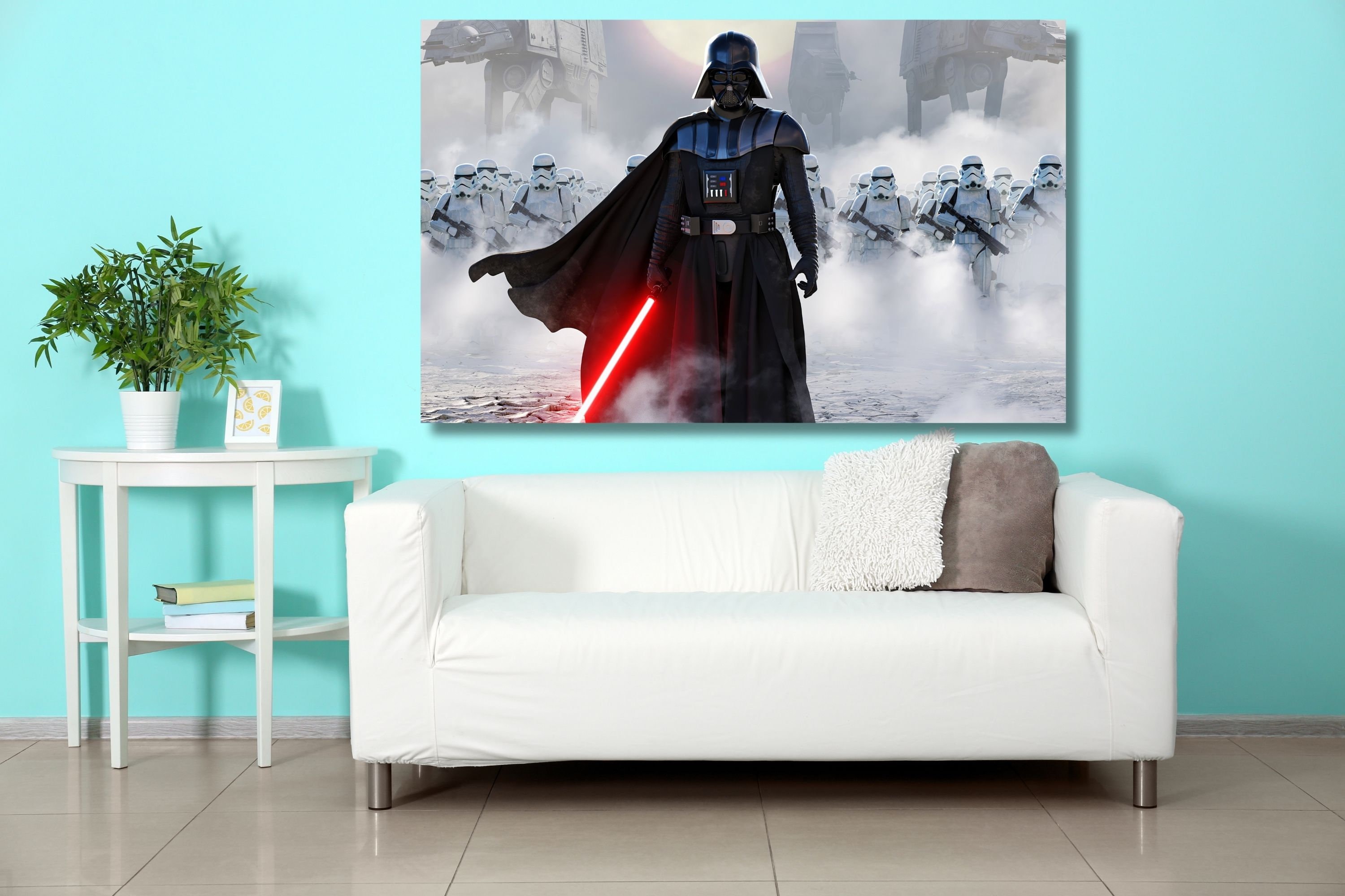 Darth Vader Print Art,darth Vader Poster,starwars Darth Vader Print on ...