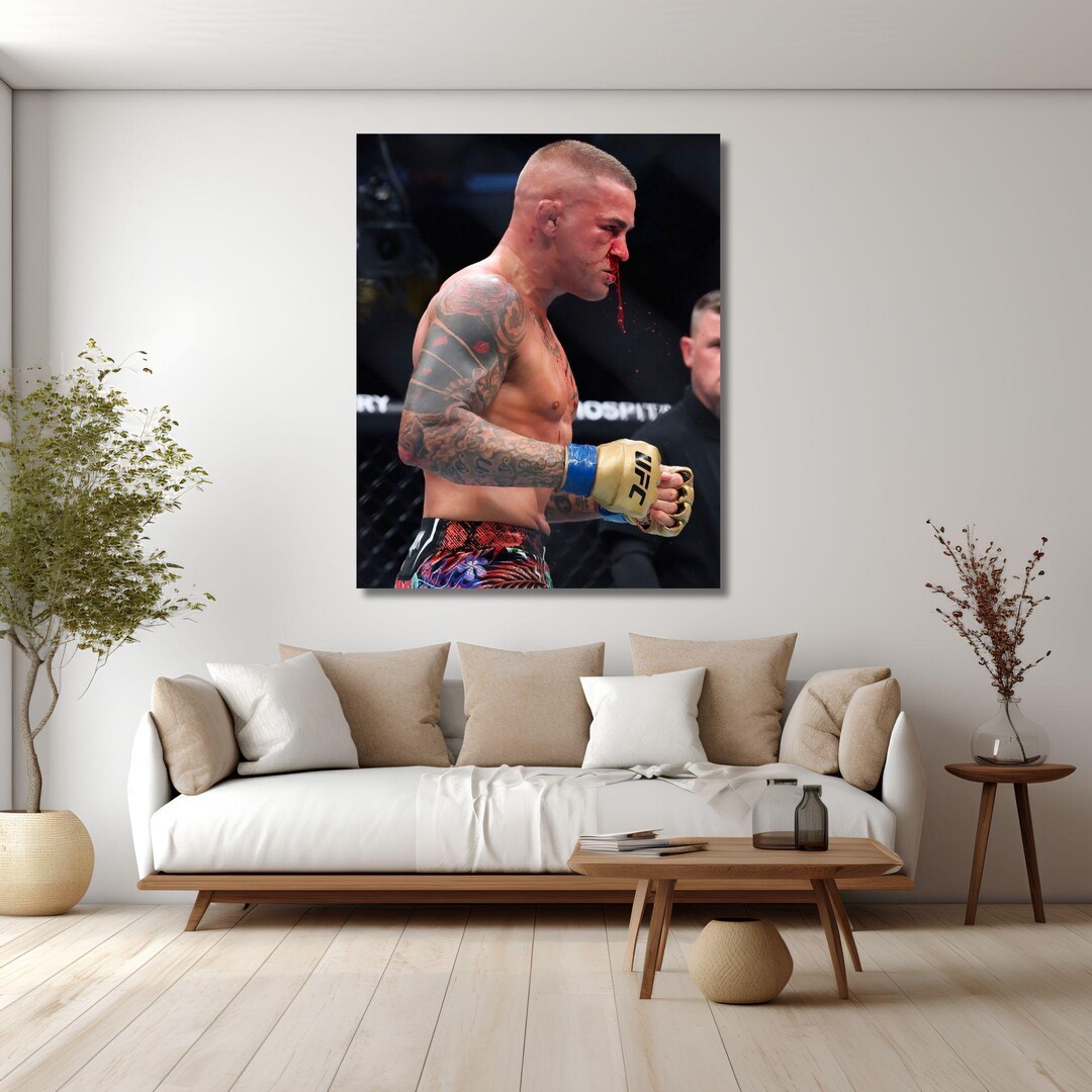 Dustin Poirier Blood Poster,ufc 302 Islam Makhachev Vs. Dustin Poirier ...