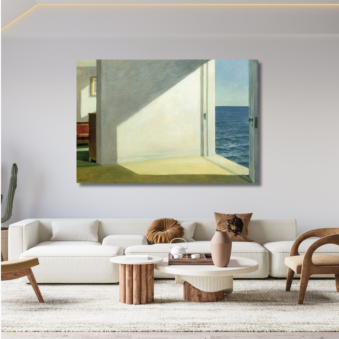 Rooms by the Sea (1951) by Edward Hopper Canvas Wall Art Edward Hopper ...