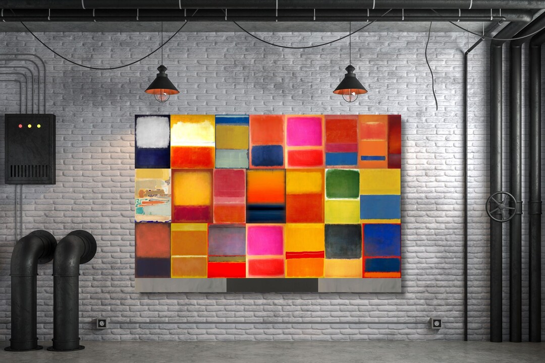 Mark Rothko Kunstdruck, Rothko Poster, Rothko Sommer, Rothko Dekor ...