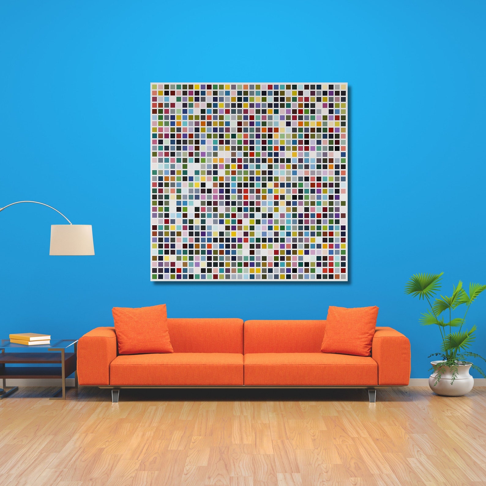 Gerhard Richter 1024 Colours Ready to Hang Canvas,1024 Colours Wall Art ...