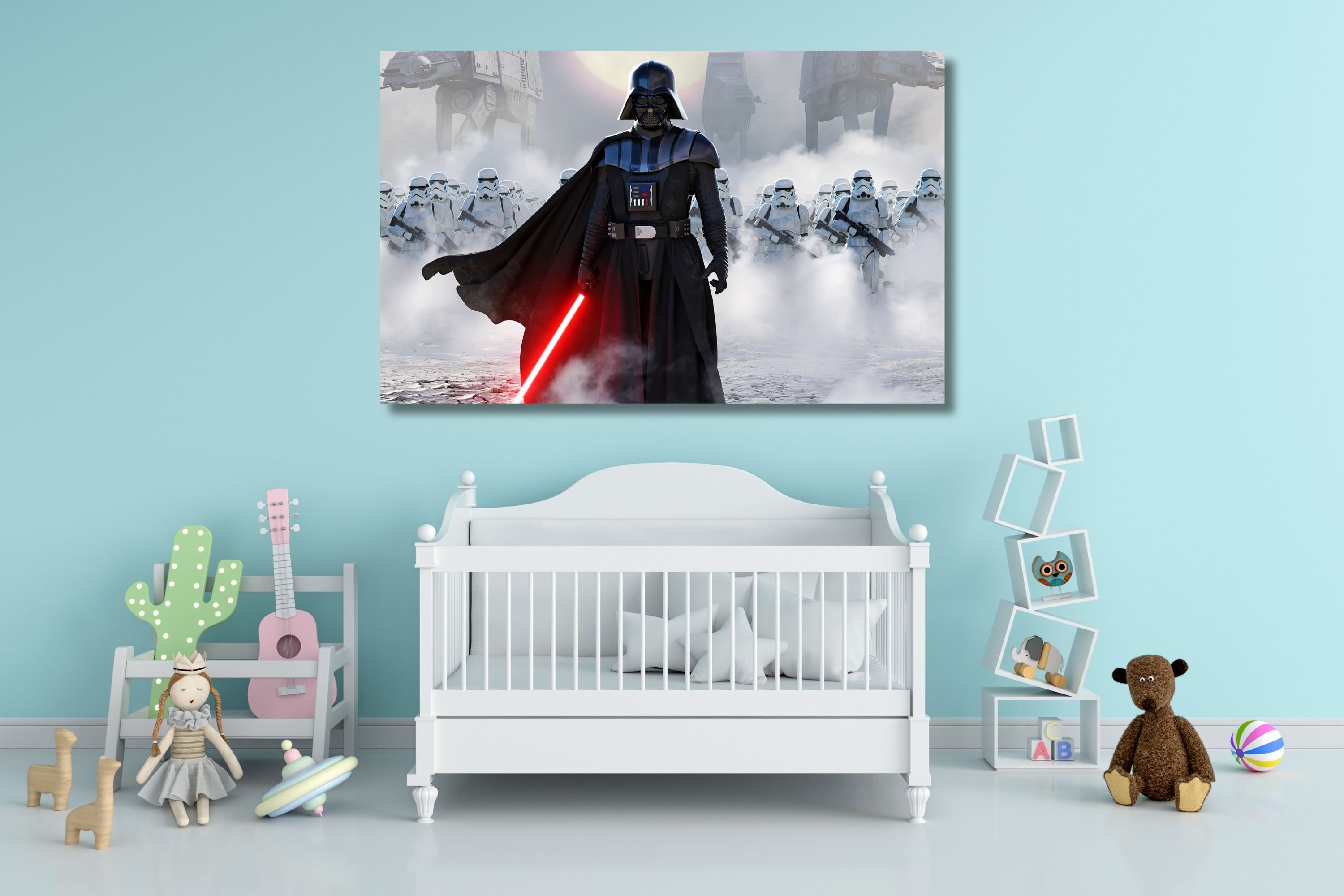 Darth Vader Print Art,darth Vader Poster,starwars Darth Vader Print on ...