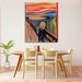 Edvard Munch's the Scream Painting 1893 National Gallery Norway, the ...