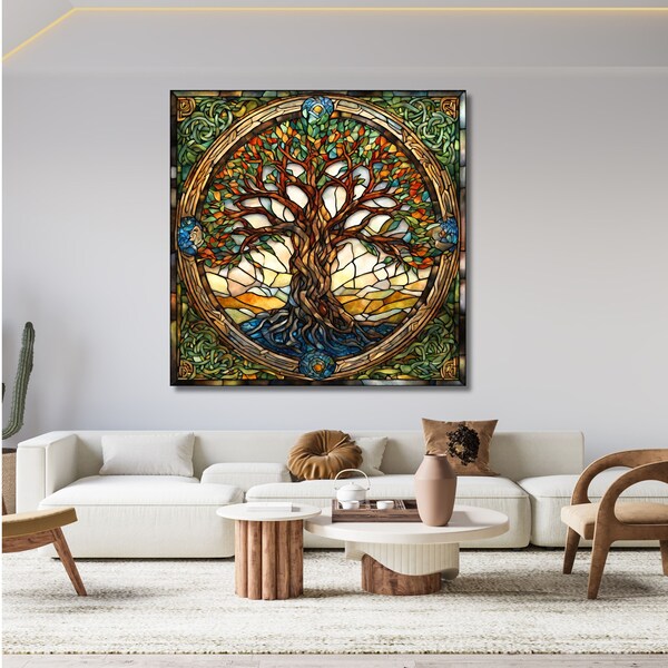 Tree of Life Mosaic - Etsy