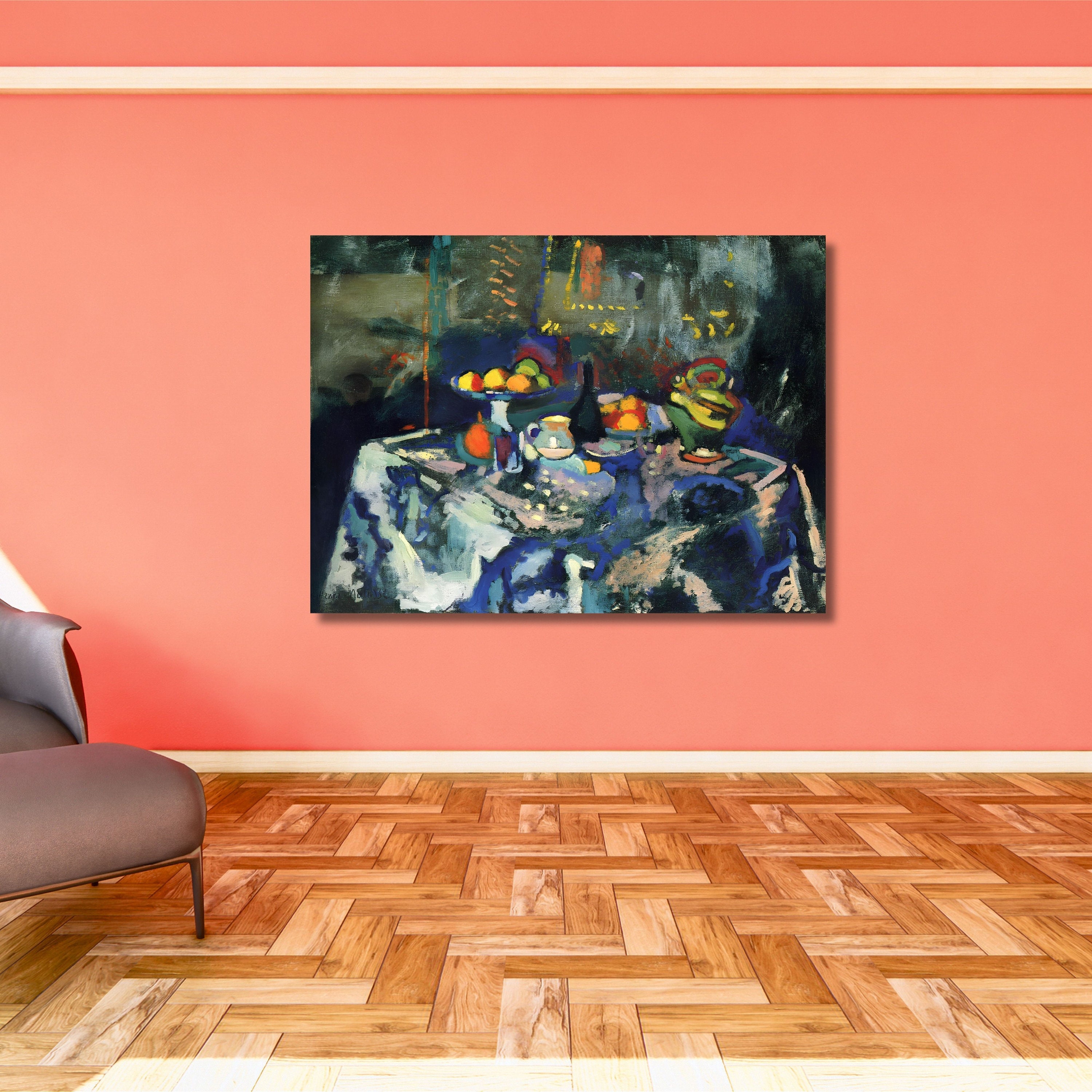 Henri Matisse Bottle Fruit Still Life Canvas Wall Art Henri Matisse Art ...