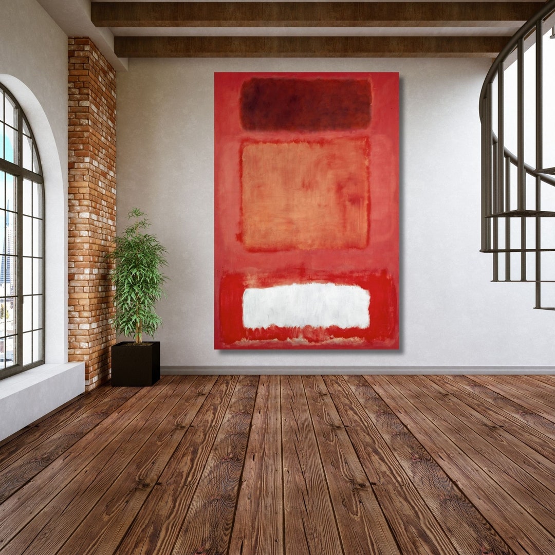 Mark Rothko Leinwand Kunst Druck, Moderne Wandkunst, Reproduktion, Mark ...