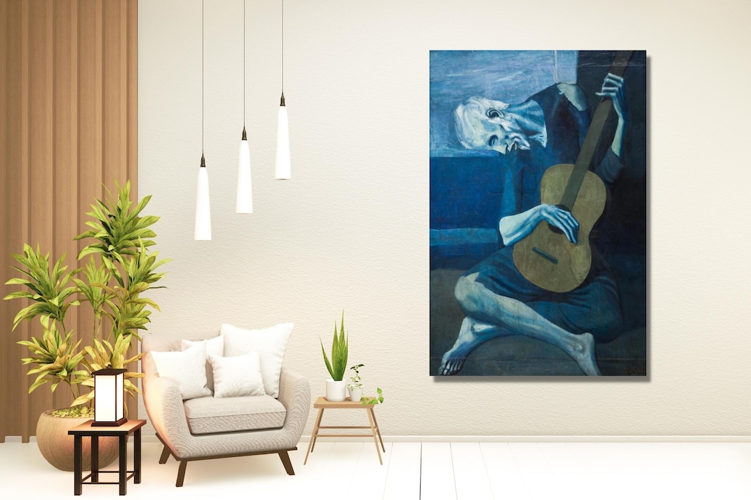 Pablo Picasso - Blue Period Canvas Wall Art, Classical Art, Modern Fine ...
