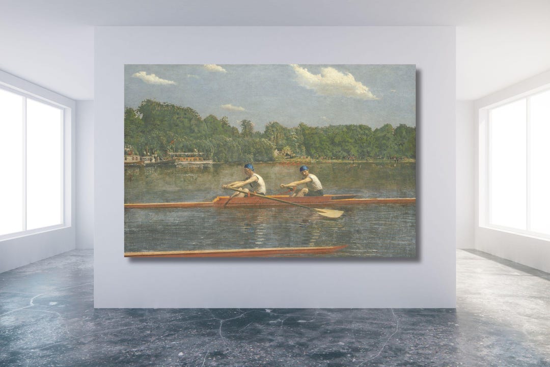 Thomas Eakins "the Biglin Brothers Racing", 1872 - Museum Quality ...