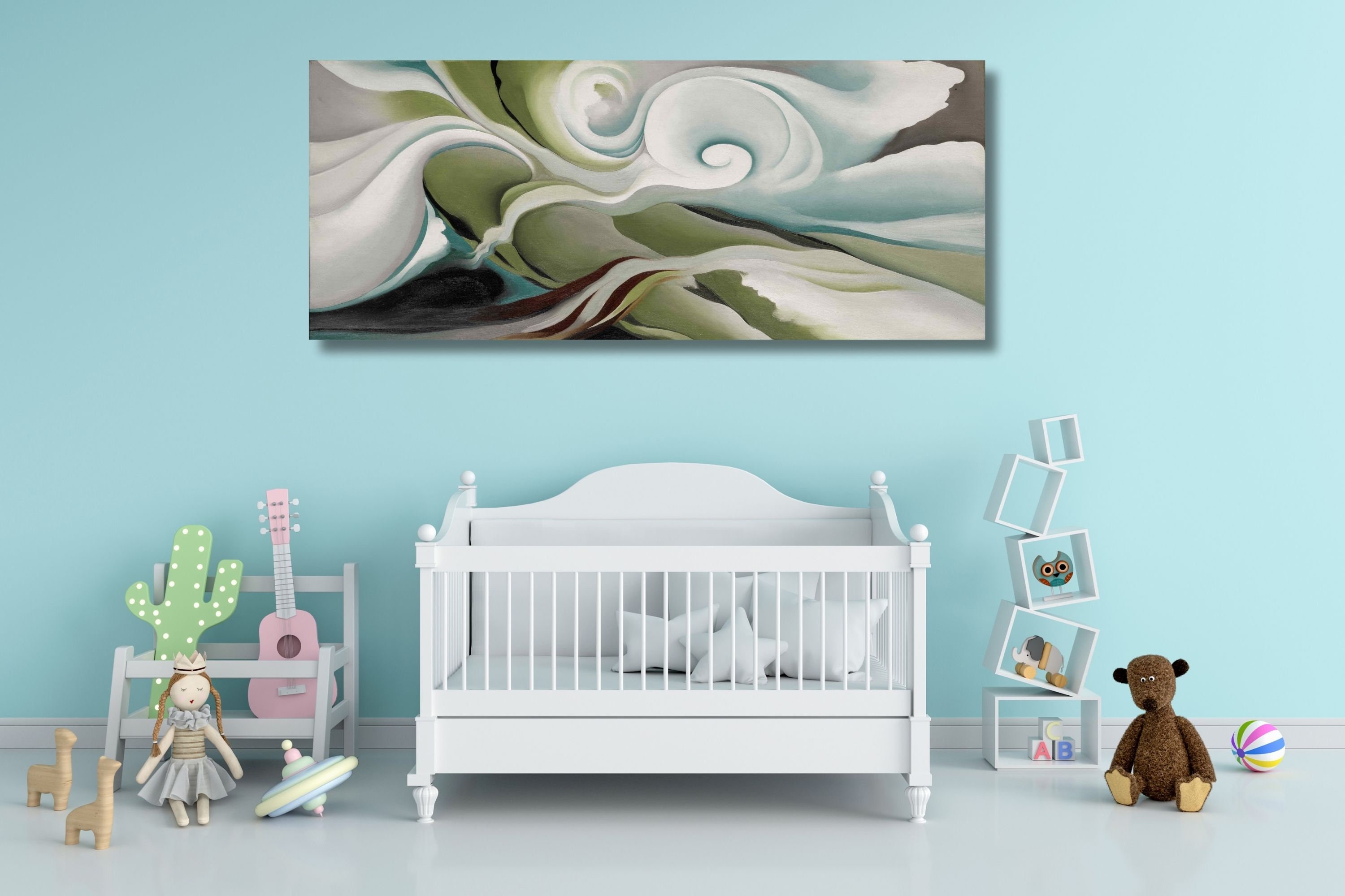 Georgia O'keeffe Nature Forms Gaspé Canvas Wall Art Georgia Okeefe ...