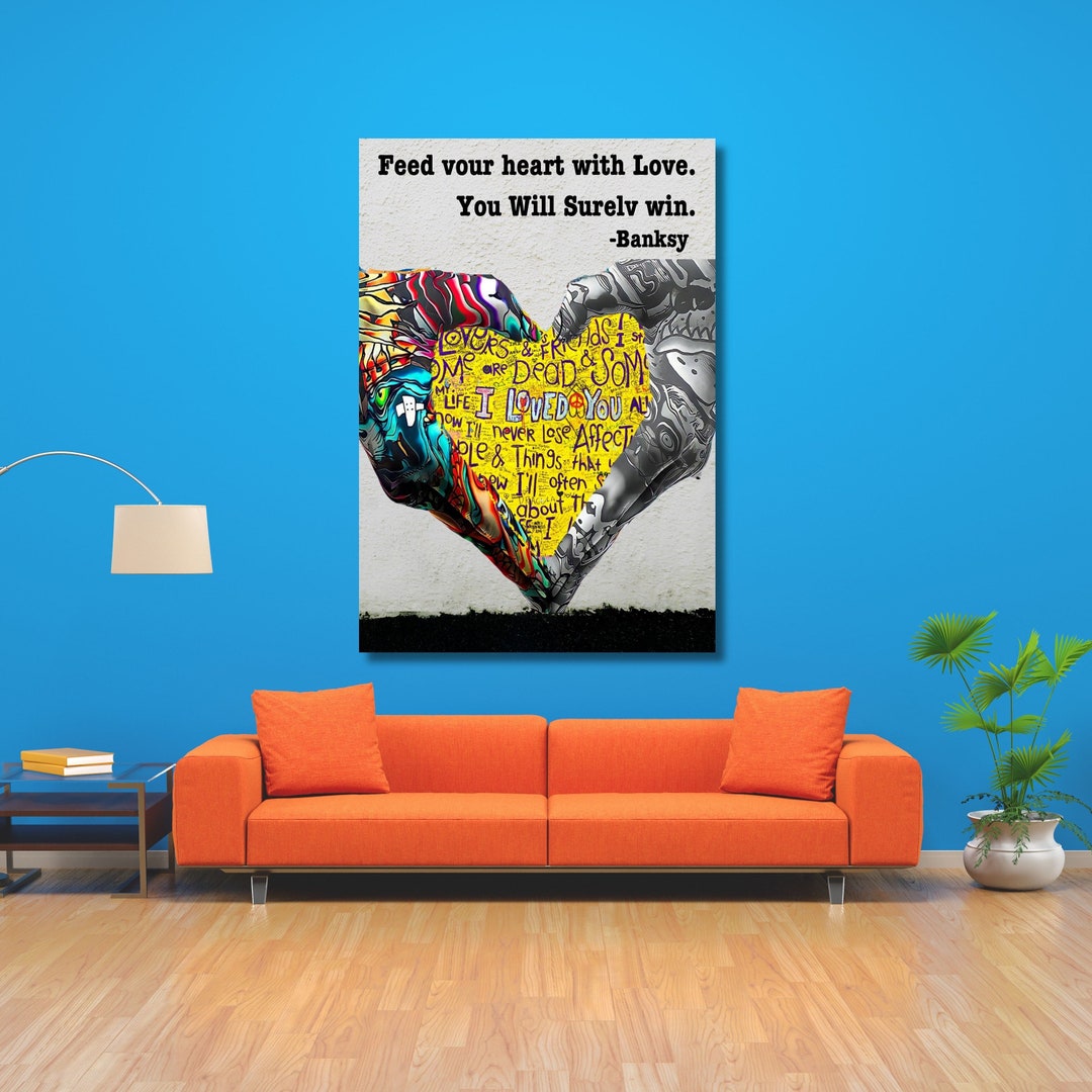 Graffiti Wall Decor,middle Finger Poster Print Art,pop Art Wall Art ...