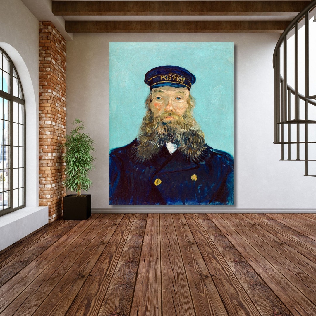Vincent van Gogh's Portrait of the Postman Joseph Roulin (1888 ...