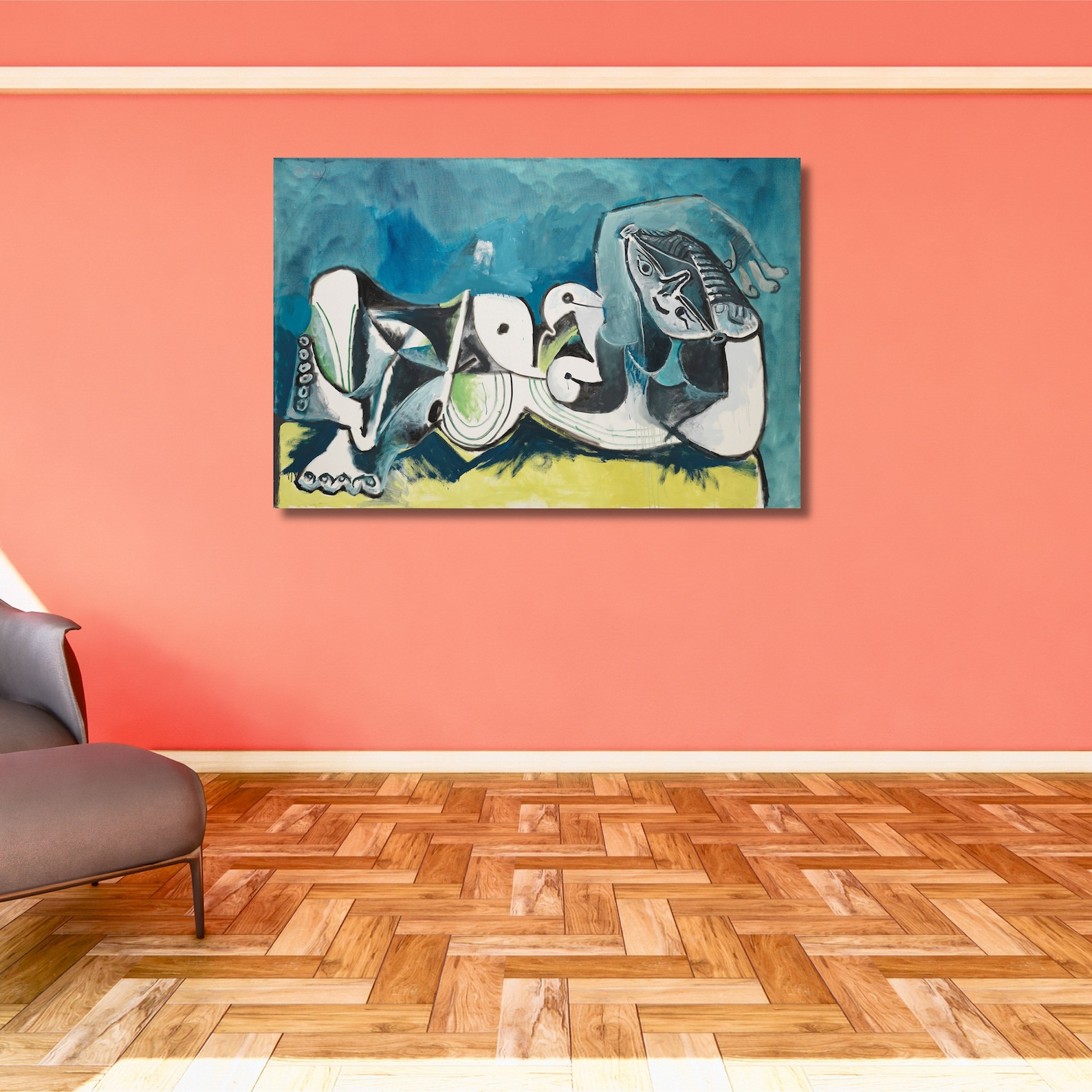 Pablo Picasso Canvas Ready to Hang Canvas Wall Art,picasso Poster ...