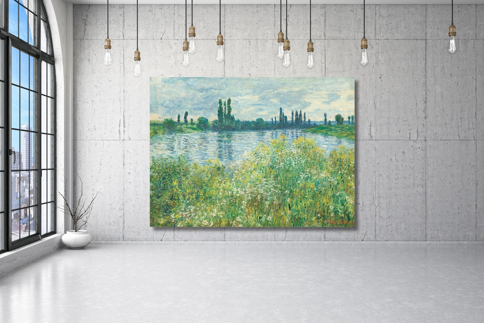 Claude Monet's Painting Spring Paint Wall Art Still Life Claude Monet's ...