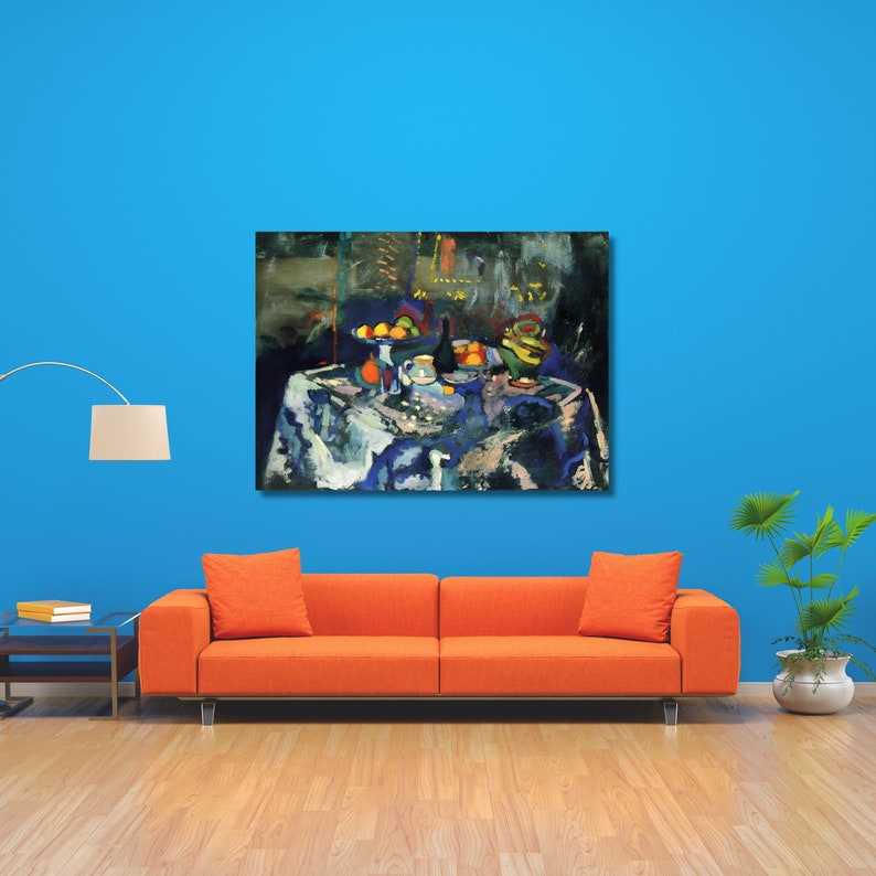 Henri Matisse Bottle Fruit Still Life Canvas Wall Art Henri Matisse Art ...