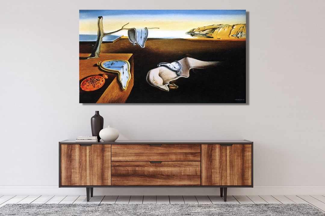 Salvador Dali the Persistence of Memory Poster 1931, Salvador Dali ...
