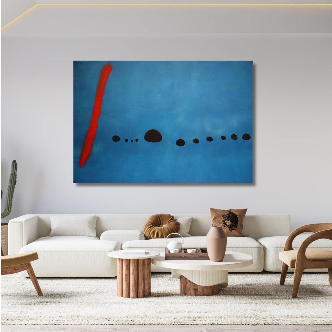 Joan Miro Blue II Extra Large Canvas Art Joan Miro Poster,joan Miro ...
