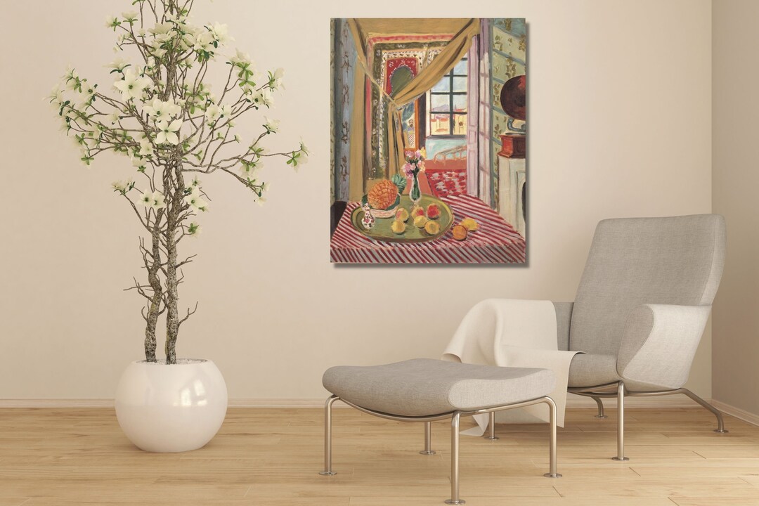 Henri Matisse, Open Window Fauvism Abstract Coastal Painting Modern ...