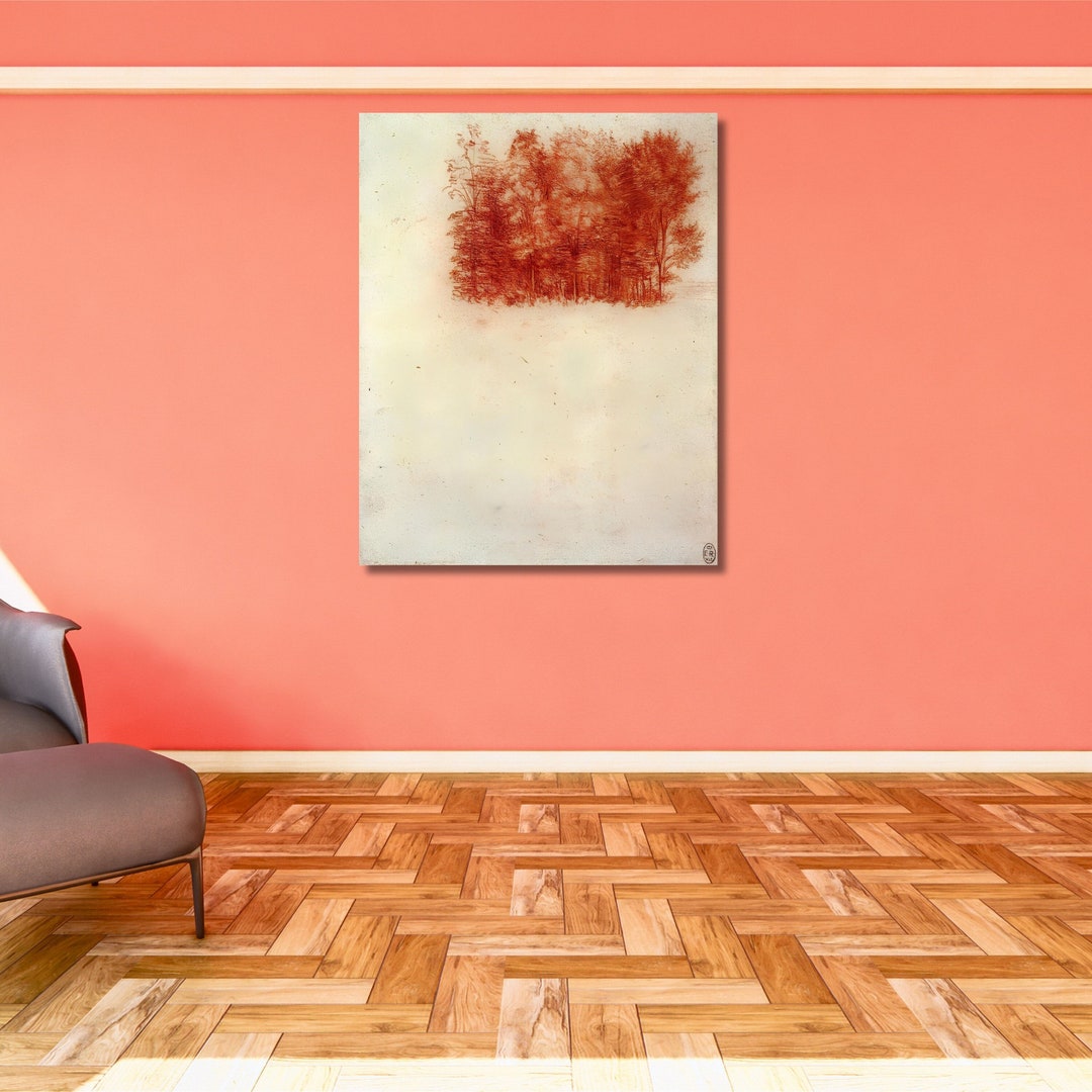 A Copse of Trees by Leonardo Da Vinci Canvas Wall Art A Copse of Trees ...