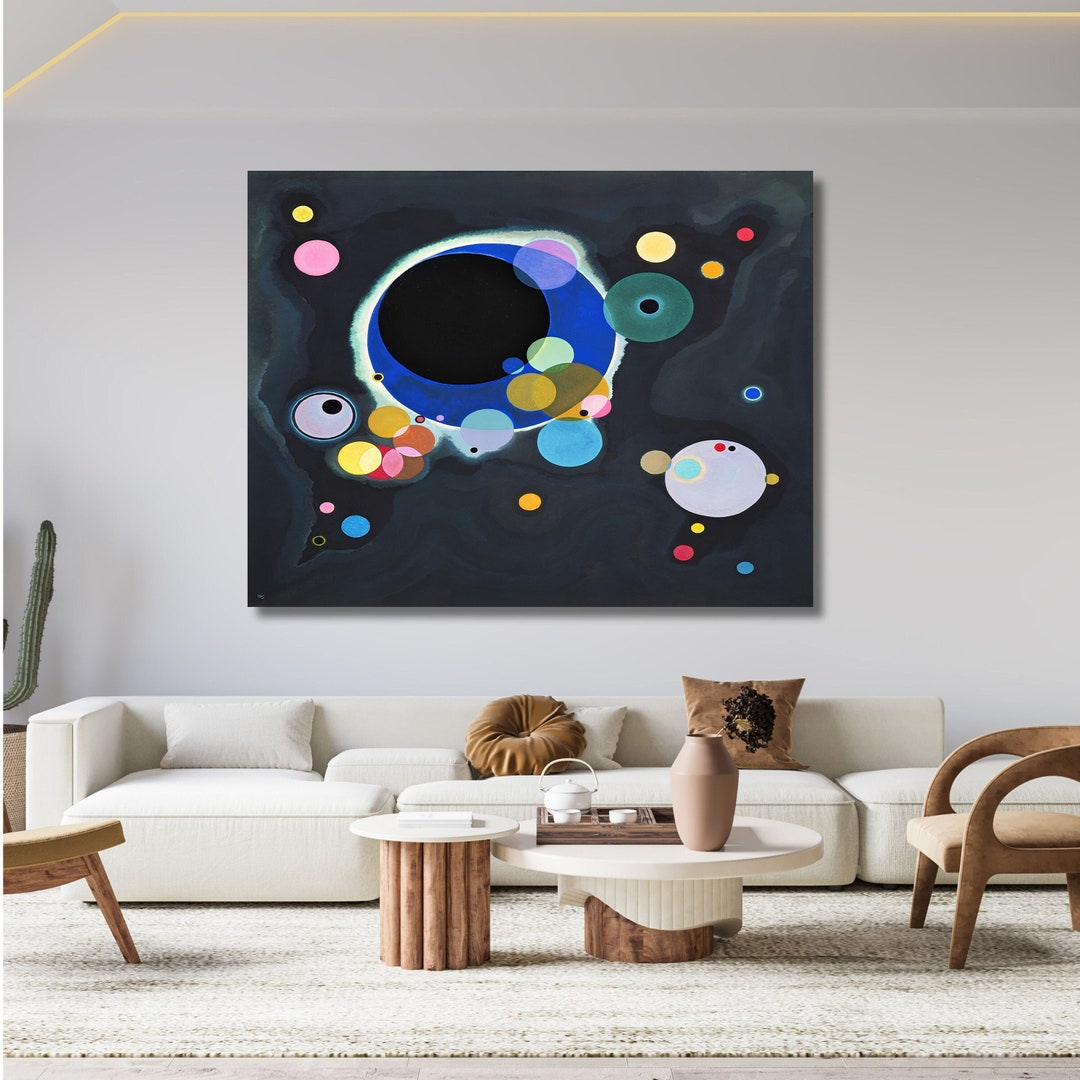 Wassily Kandinsky Bird Wall Art Abstract Canvas Colorful Art Kandinsky ...