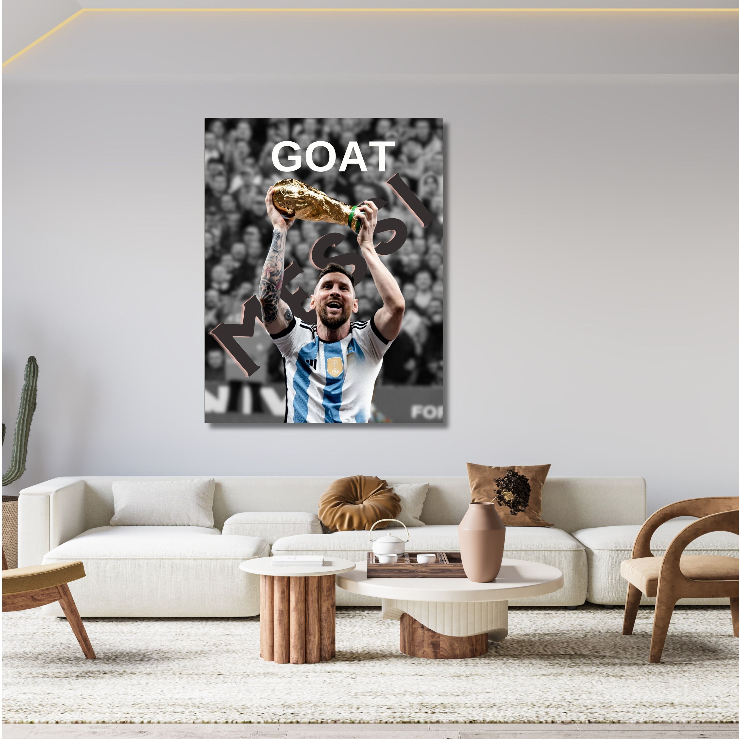 Lionel Messi Poster Messi Poster 2022 Argentina World Cup - Etsy