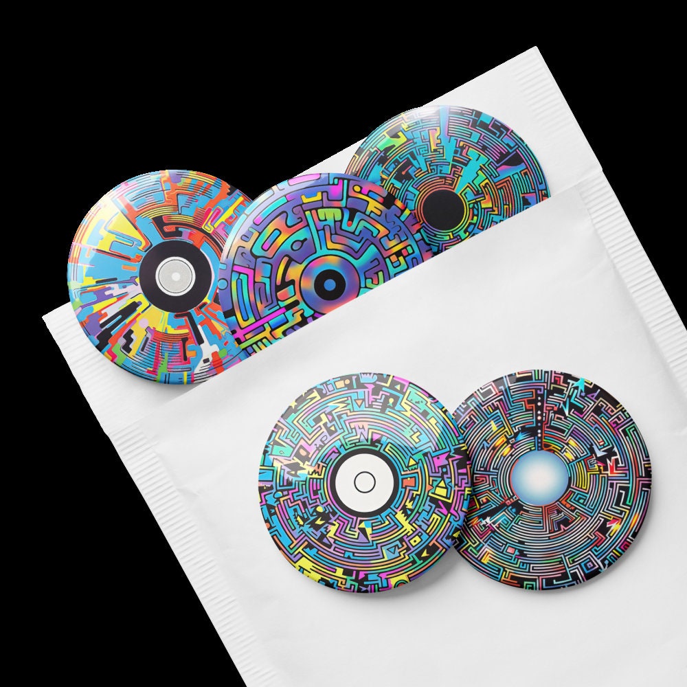 Nanogen cd Pins 2000s Nostalgy Vibrant Set 5 Pieces - Etsy