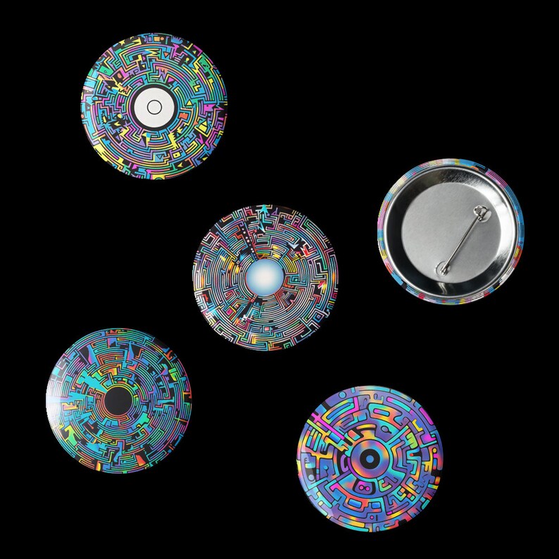 Nanogen cd Pins 2000s Nostalgy Vibrant Set 5 Pieces - Etsy