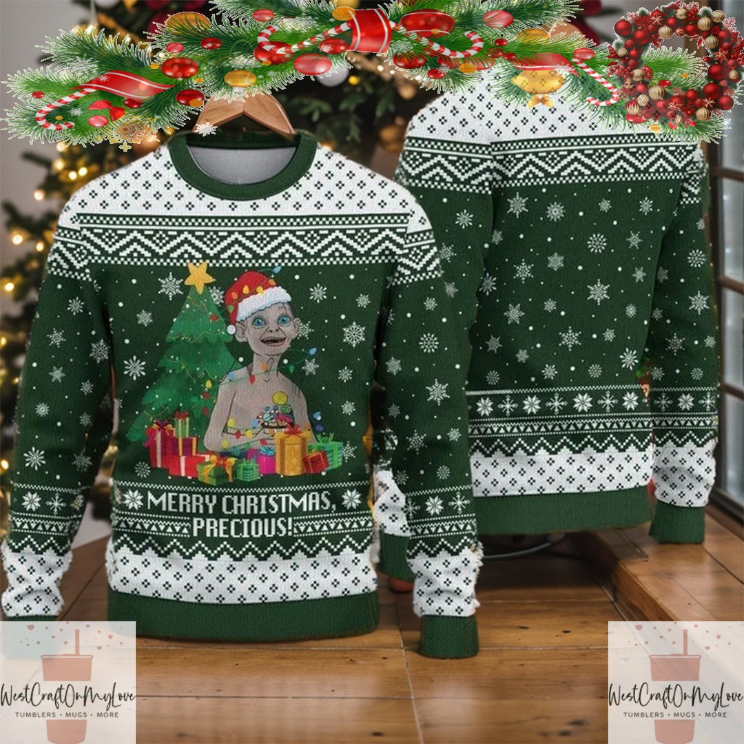 Christmas My Precious Ugly Sweaters Kid-adult Christmas - Etsy