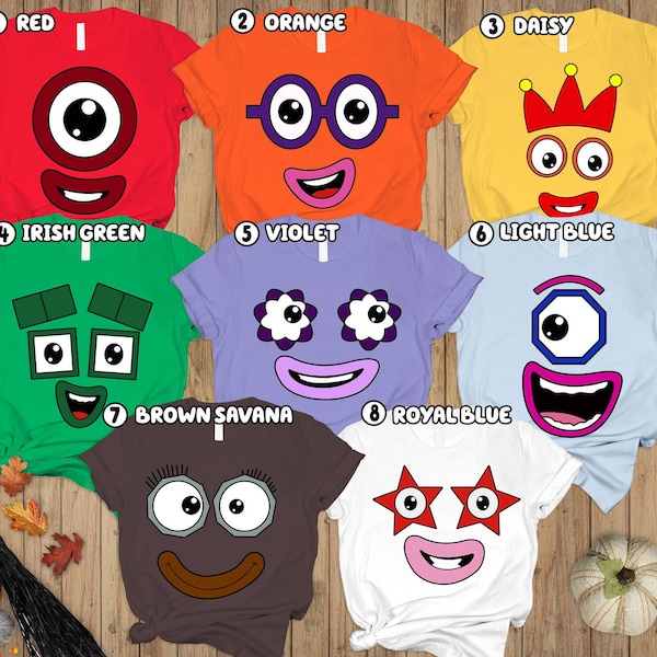 Numberblocks Costumes - Etsy