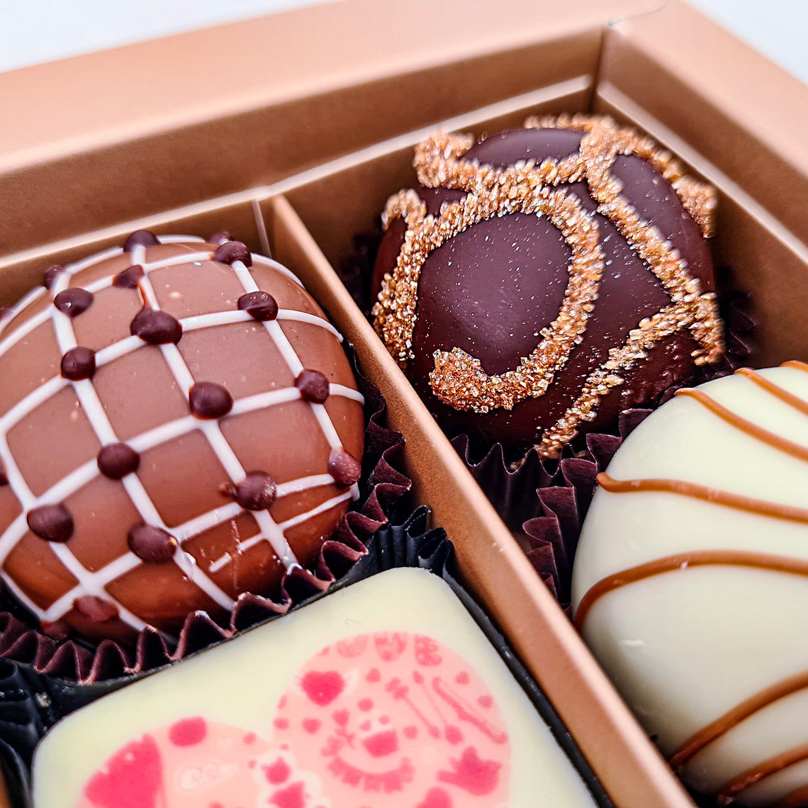 Complement Gift Box, Gratitude, Thank You Wishes, Luxury Truffles Set ...