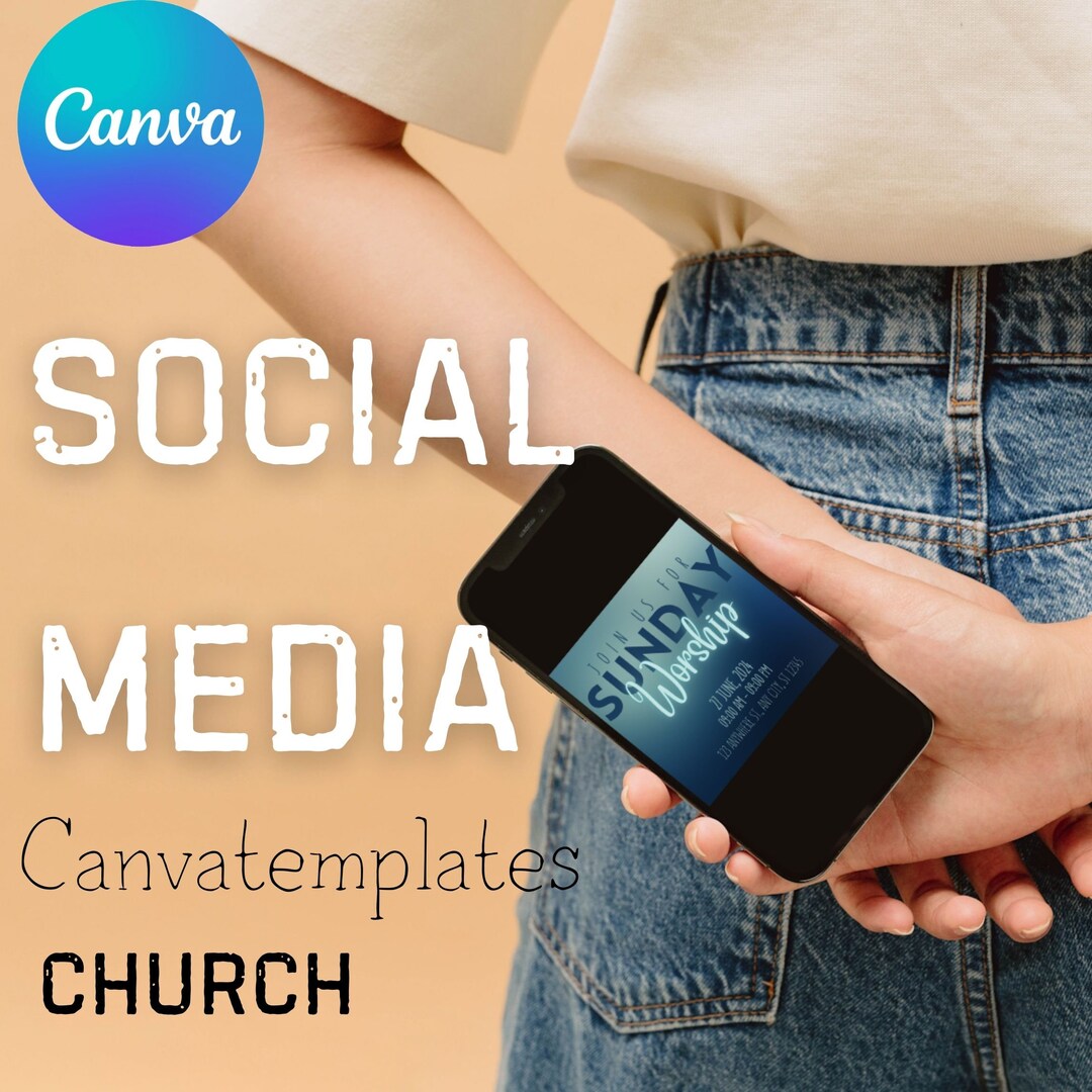 Instagram Post Templates Christian Church Social Media Templates ...