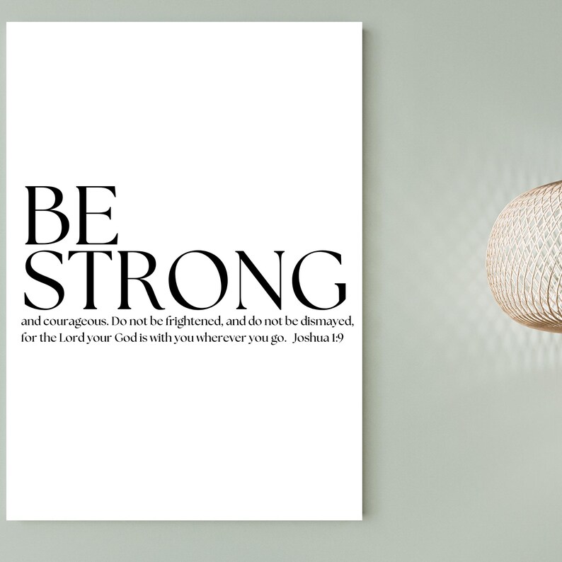 Printable Christian Wall Art, Bible Verse Quotes, Affirmation Art ...
