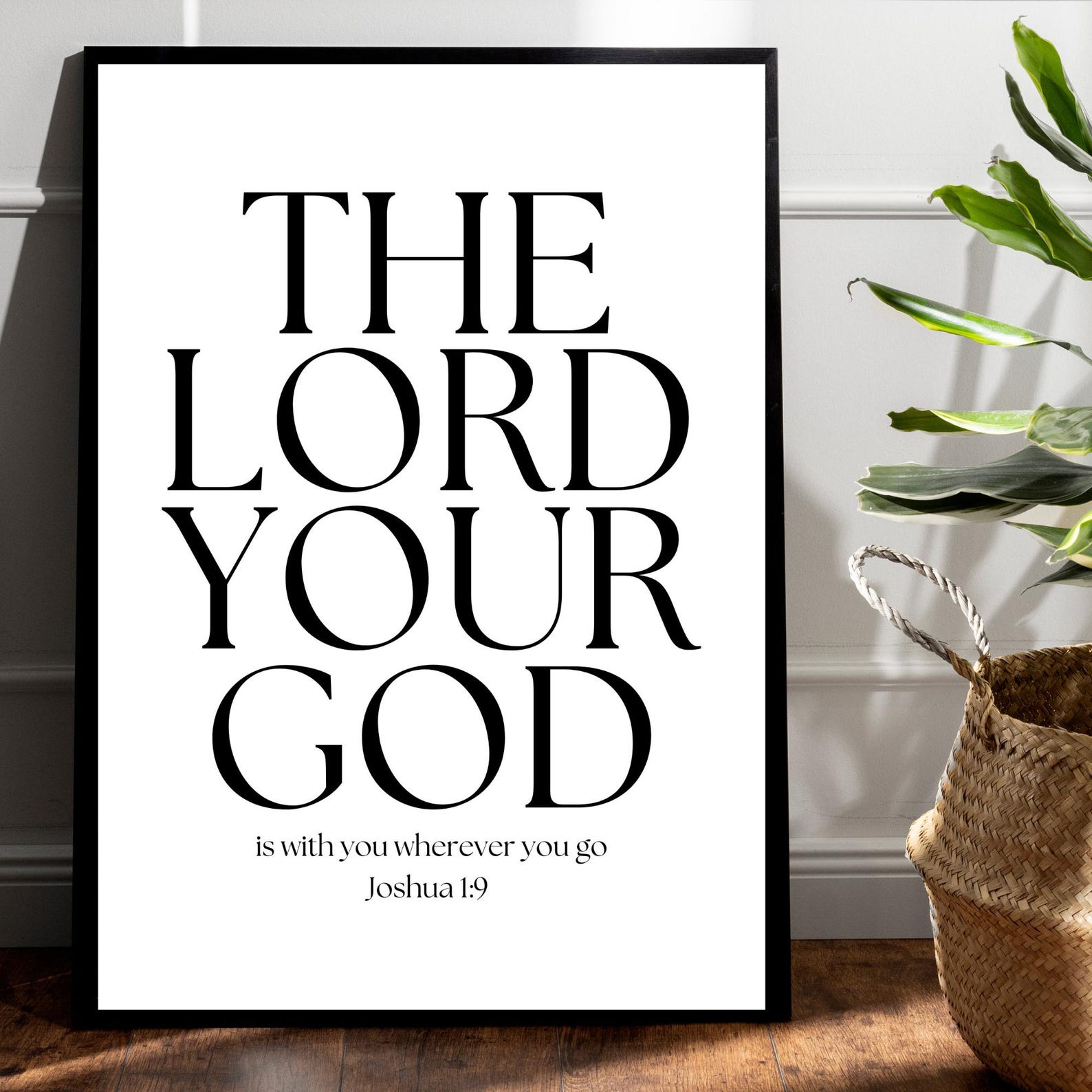 Printable Christian Wall Art, Bible Verse Quotes, Affirmation Art ...