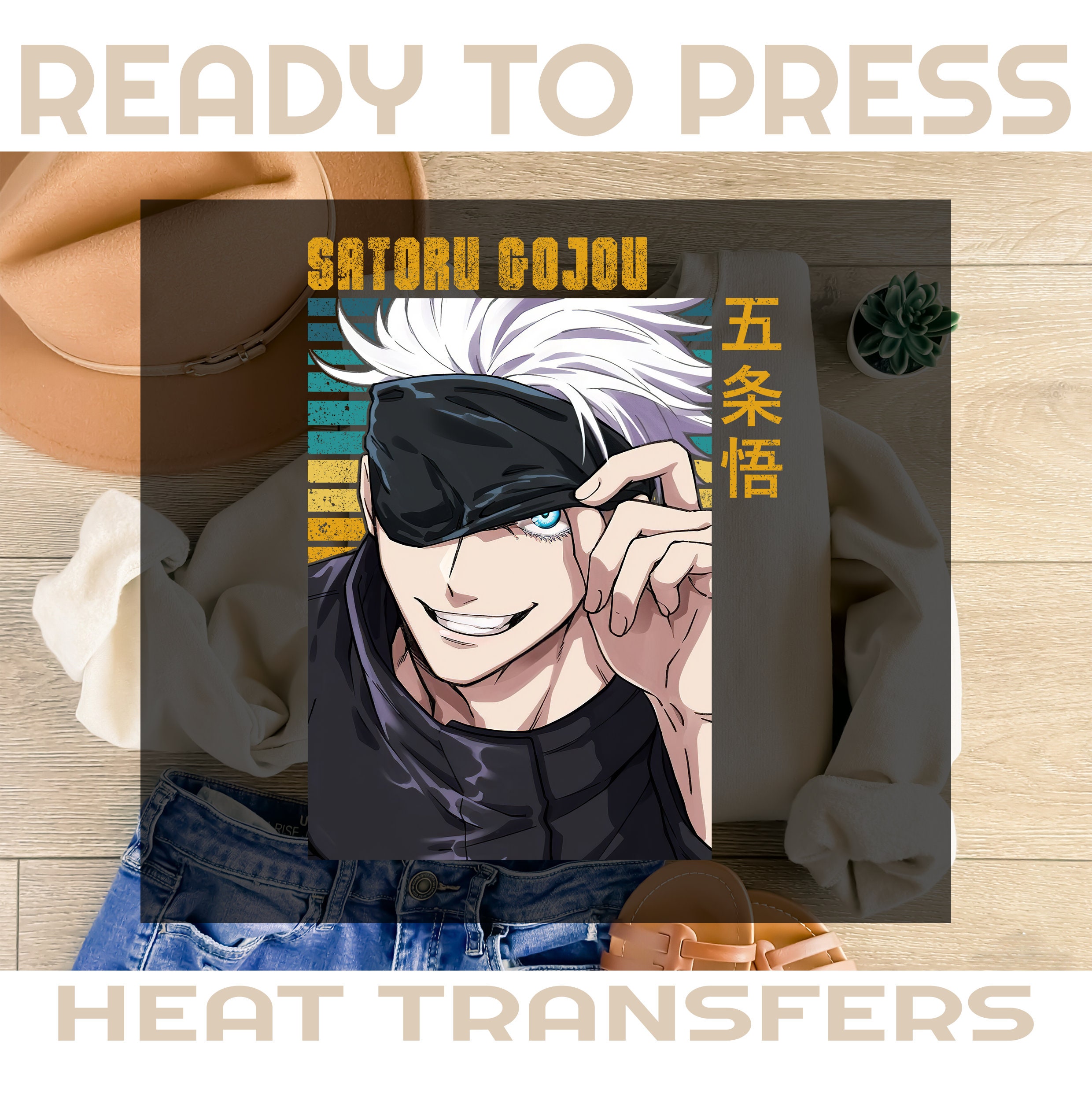 Anime DTF Transfer Anime Tshirt Design Iron on Transfer Dtf Transfer ...