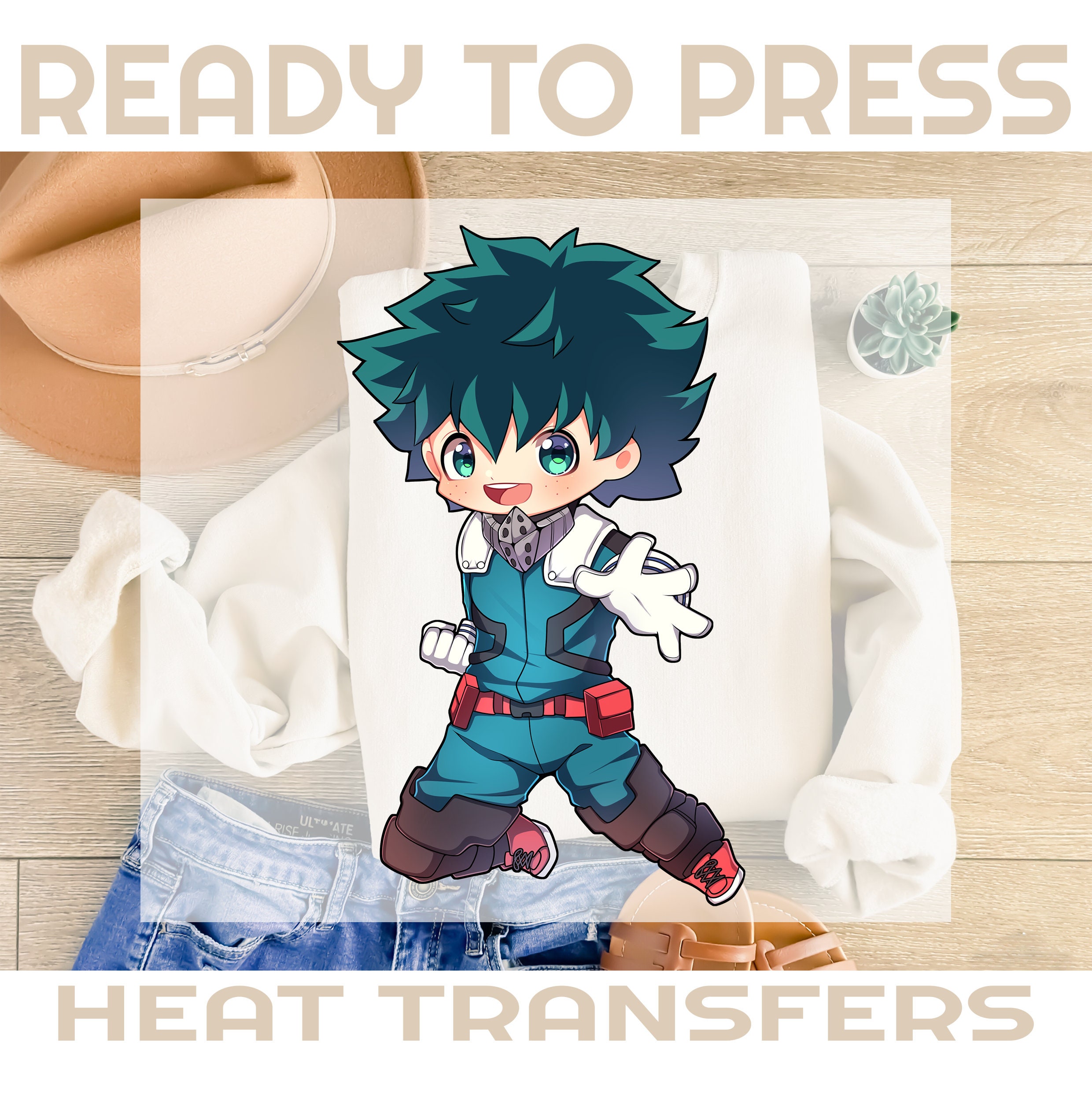 Anime DTF Transfer Anime Tshirt Design Iron on Transfer Dtf Transfer ...