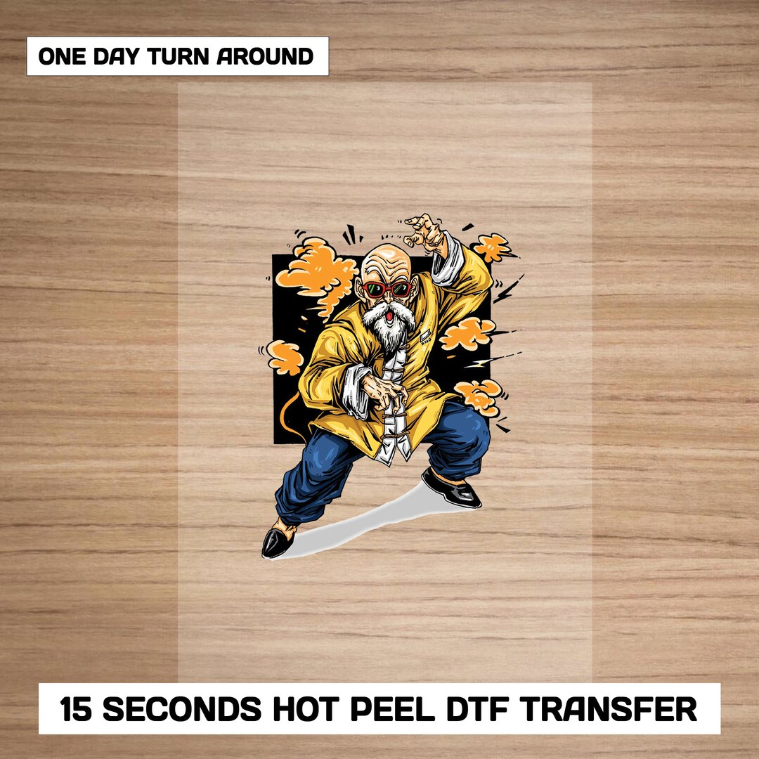 Anime DTF Transfer Anime Tshirt Design Iron on Transfer Dtf Transfer ...