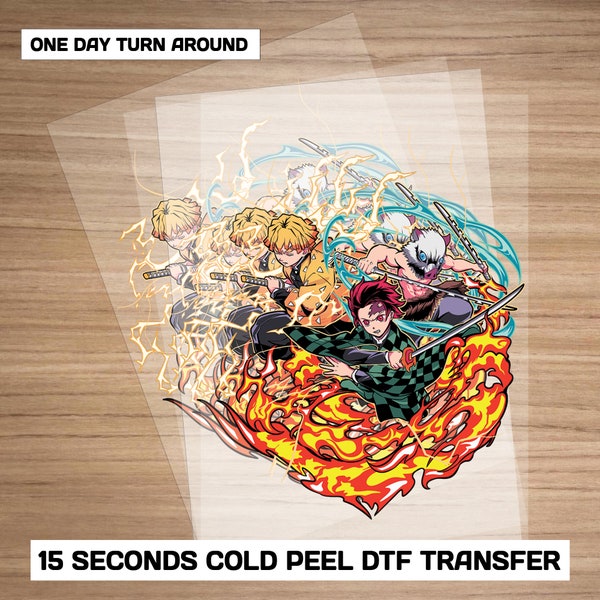 Anime Iron on Transfer - Etsy