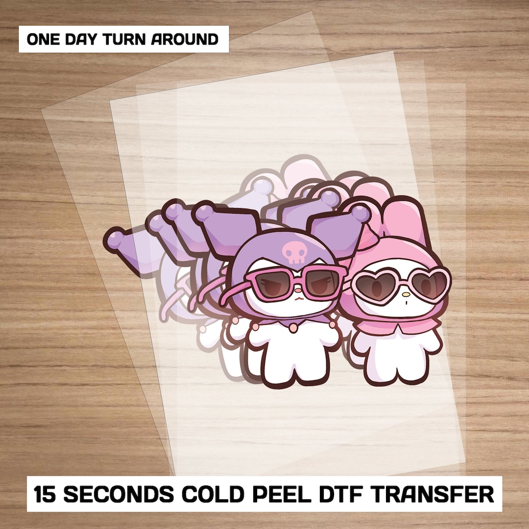 Anime DTF Transfer Anime Tshirt Design Iron on Transfer Dtf Transfer ...